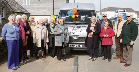 Ivy does the honours at Age Concern bus launch | thepost.uk.com