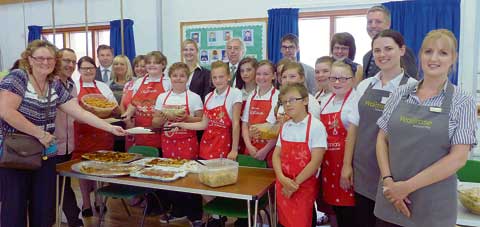 A tasty way to say thank you by school’s young cooks | thepost.uk.com