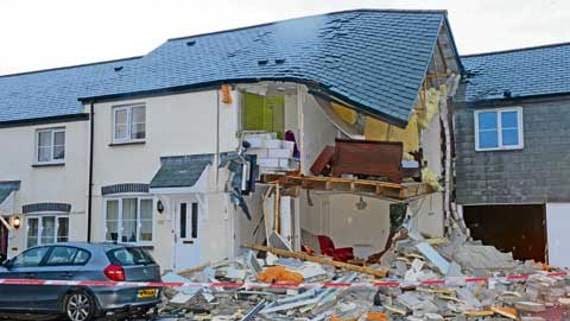 Man hospitalised after Camelford house explosion | thepost.uk.com