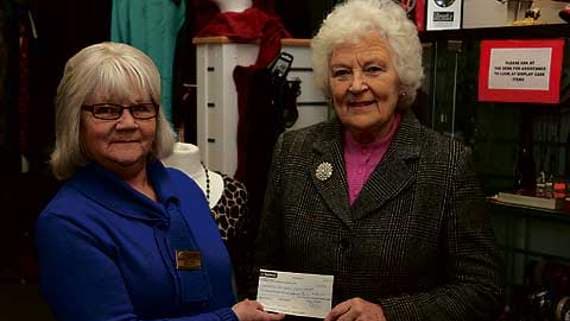 Donation given to visually impaired club | thepost.uk.com