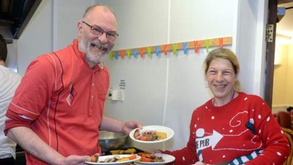 Record numbers at Camelford's festive breakfast | thepost.uk.com