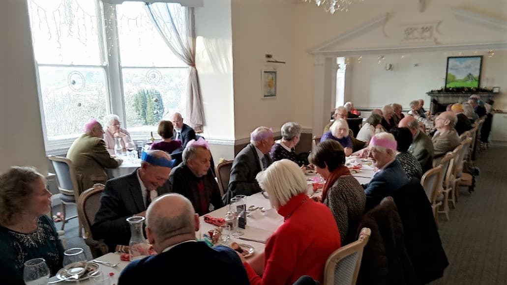 Probus Christmas lunch well attended | thepost.uk.com